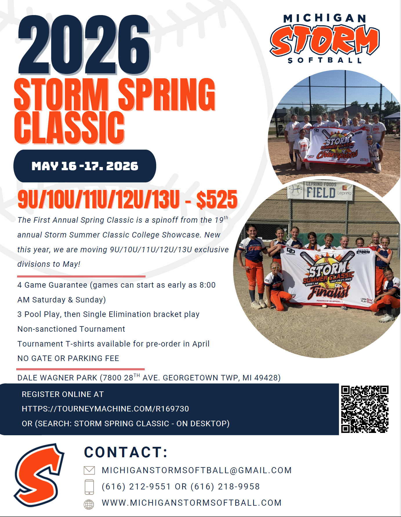 Storm Spring Classic – Michigan Storm Softball