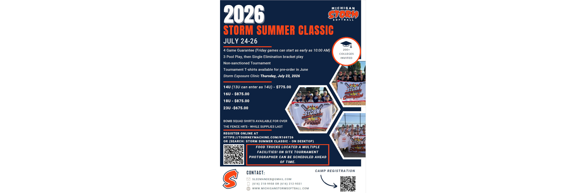 Michigan Storm Softball